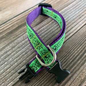 Spider Web Collar, Breakaway Cat Collar, Mini Teacup Dog Collar ...