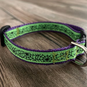 Spider Web Collar, Breakaway Cat Collar, Mini Teacup Dog Collar ...