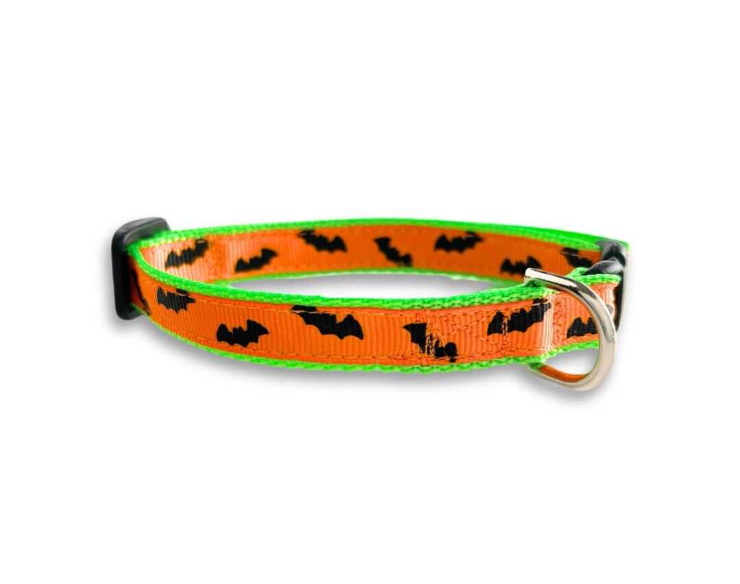 Bat Collar, Breakaway Cat Collar, Mini Dog Collar, Halloween ...