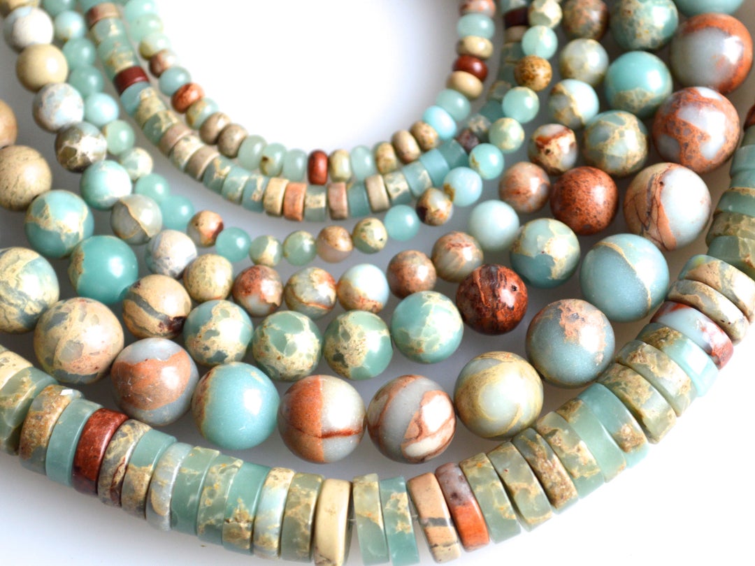 Natural Color Africa Opal Beads Round Shape Size From 4mm to 10mm 16 ...