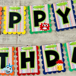 Muppets Banner, Muppets Happy Birthday Banner, Muppets Party ...