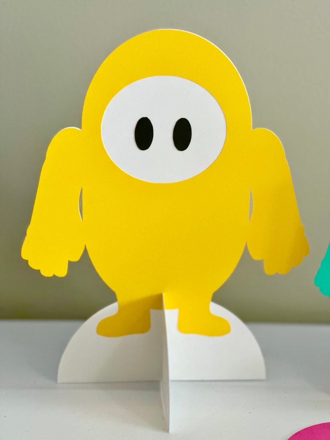Fall Guys Theme Birthday Fall Guys Table Decor Fall Guys - Etsy