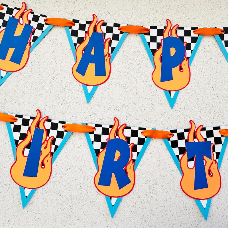 Car Birthday Banner - Etsy