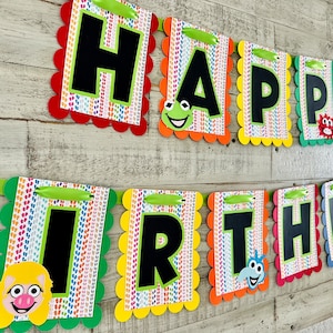 Muppets Banner, Muppets Happy Birthday Banner, Muppets Party ...