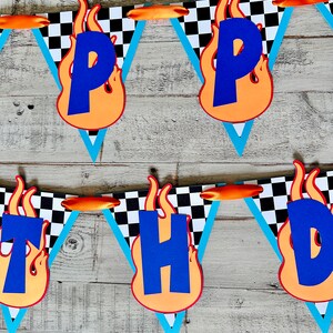 Race Car Birthday Banner: Racing Theme Party Decorations - Etsy
