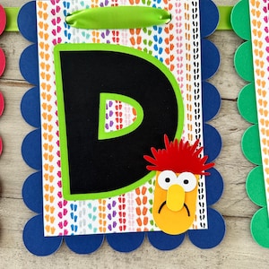 Muppets Banner, Muppets Happy Birthday Banner, Muppets Party ...