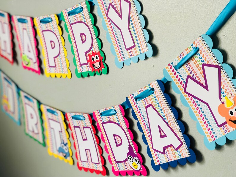 Muppet Babies Banner Happy Birthday Banner Muppet Babies - Etsy