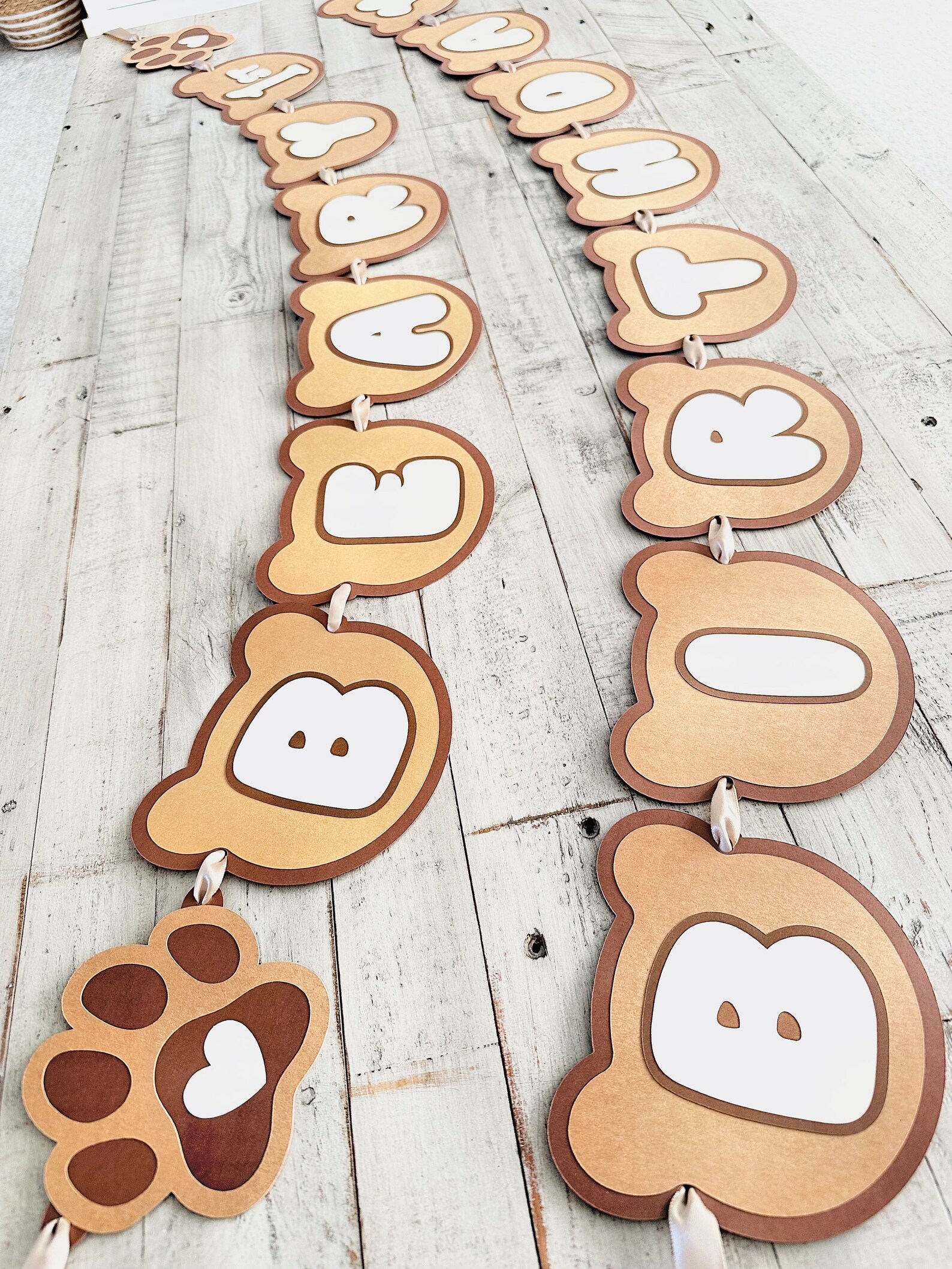 Teddy Bear Baby Shower Banner: Custom Cardstock Party Decor - Etsy