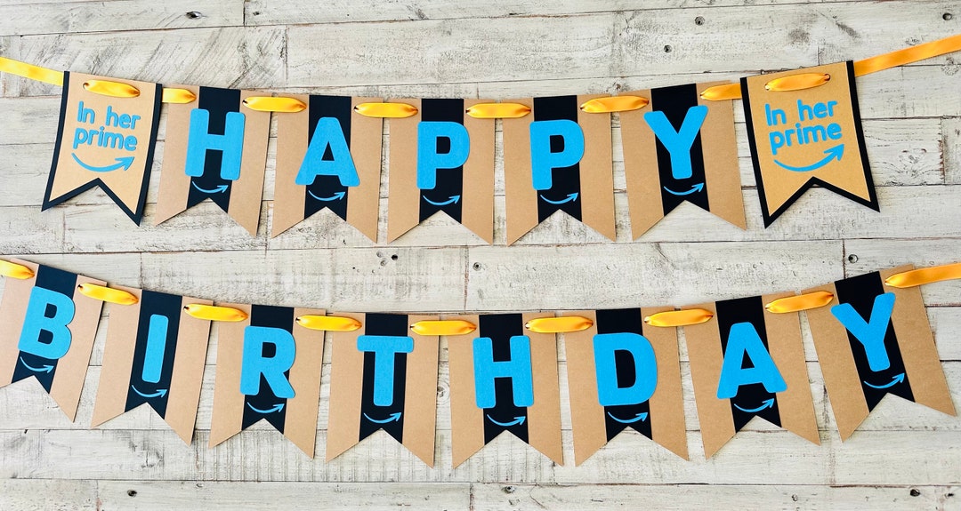 Amazon Inspired Birthday Banner/amazon Inspired Party Decorations ...