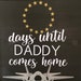Deployment Countdown Sign Chalkboard Countdown Days Until | Etsy