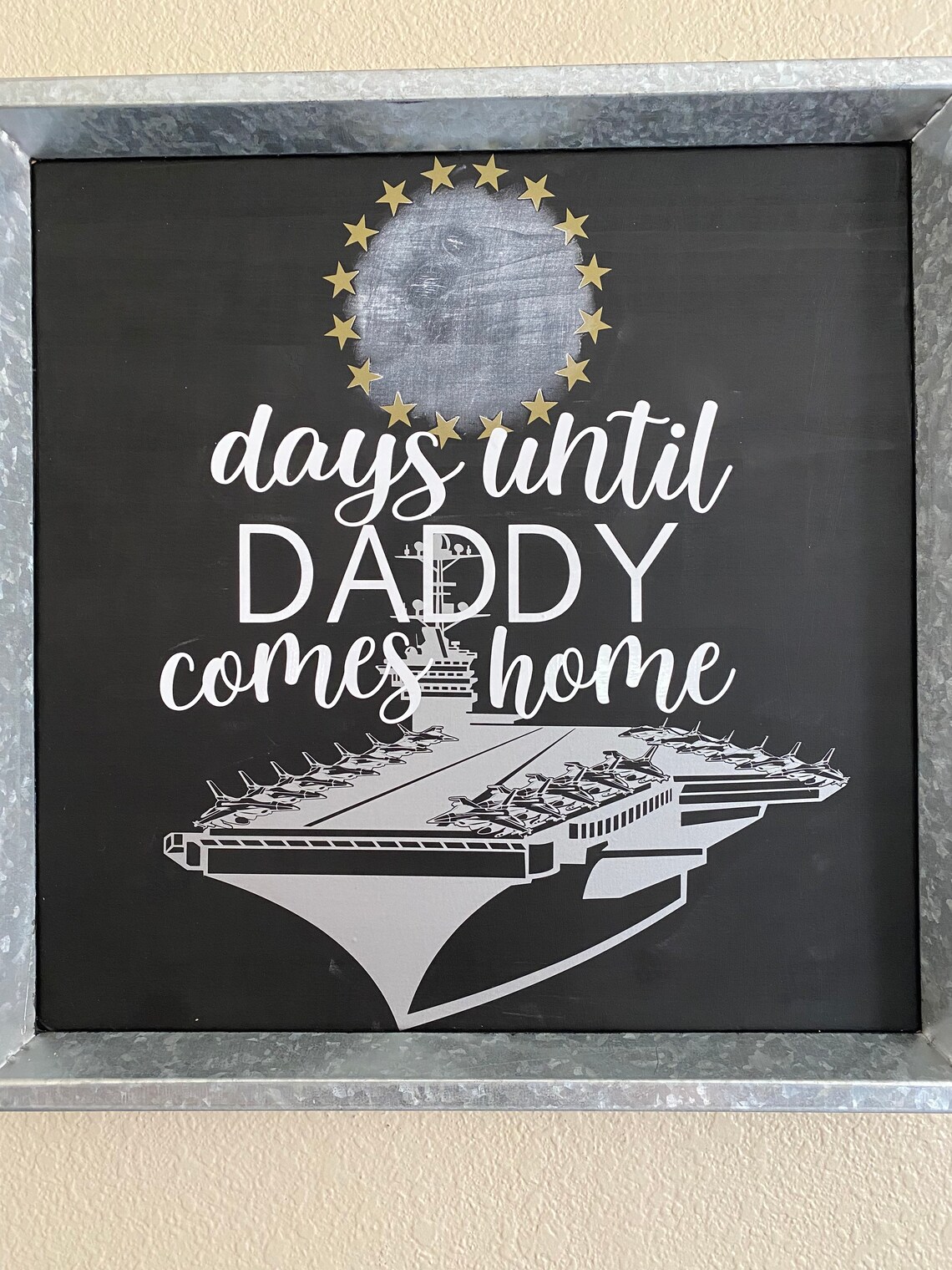 Deployment Countdown Sign Chalkboard Countdown Days Until - Etsy