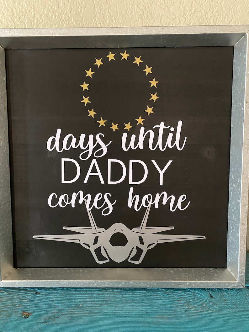 Deployment Countdown Sign Chalkboard Countdown Days Until - Etsy