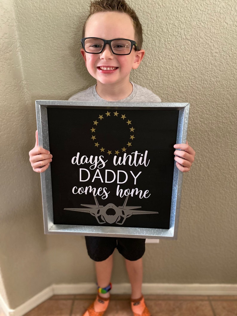 Deployment Countdown Sign Chalkboard Countdown Days Until - Etsy