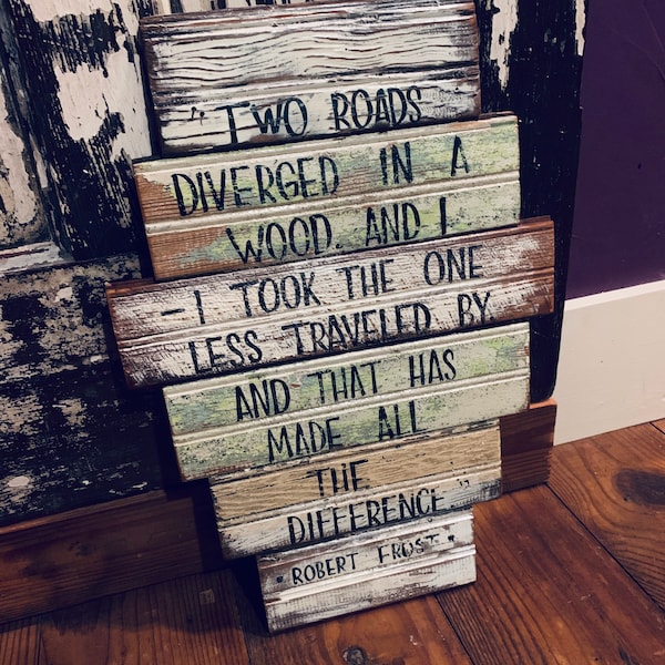 Road Less Traveled - Etsy