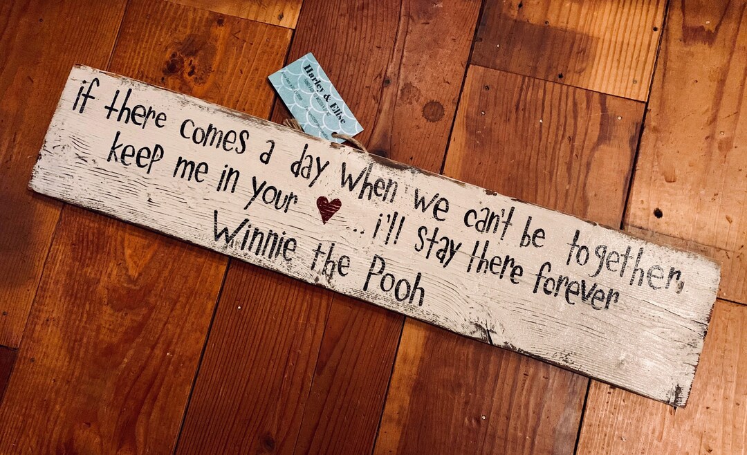 Winnie the Pooh, Disney Adoption, Adoption Sign, Adoption Gift, Foster ...