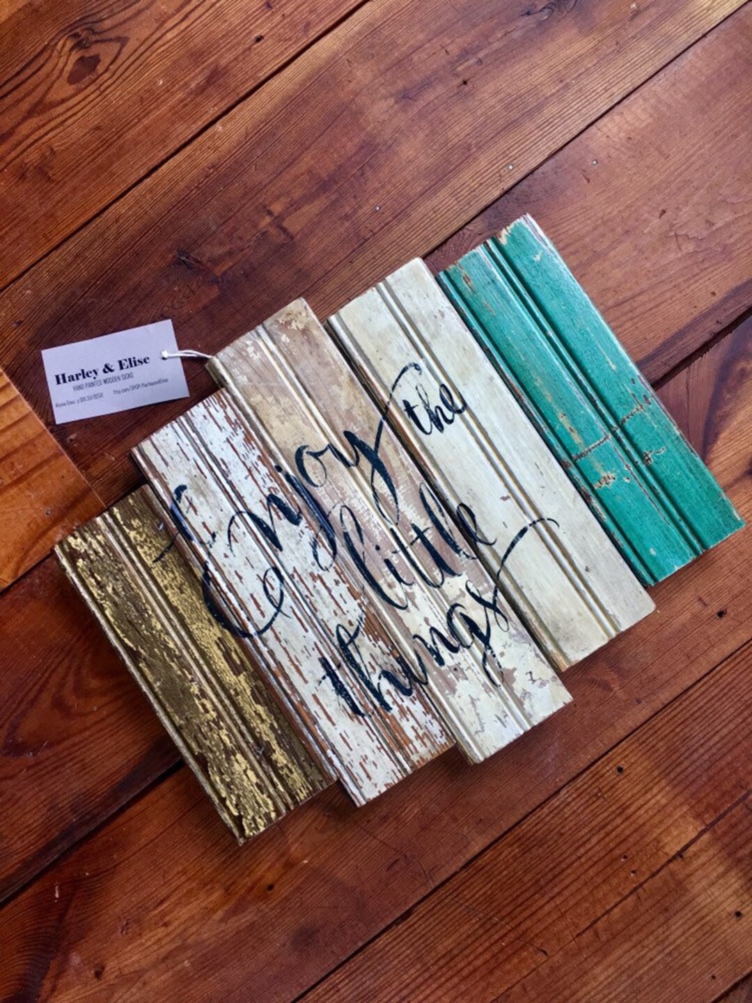 Enjoy the Little Things Rustic Wood Sign, Farmhouse Decor - Etsy