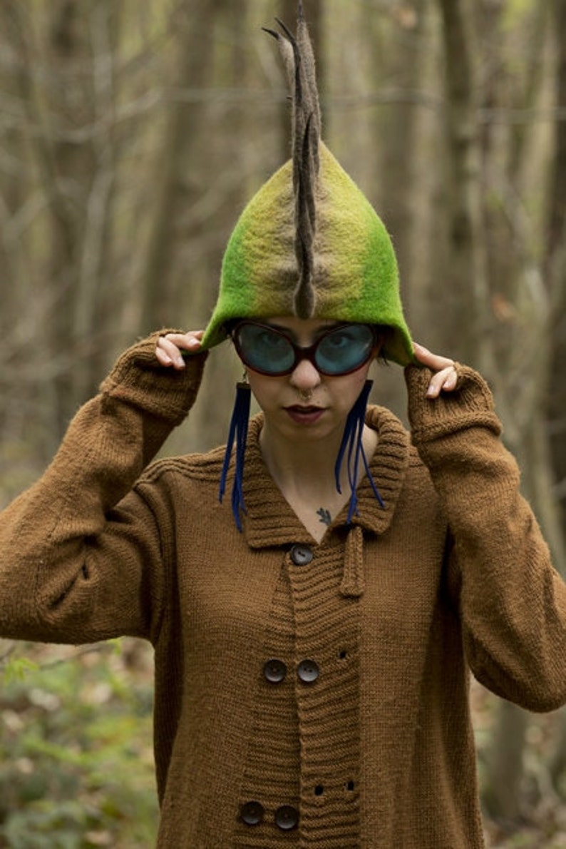 Hedgehog Hat Post Apocalyptic Hat Cyberpunk Costume - Etsy