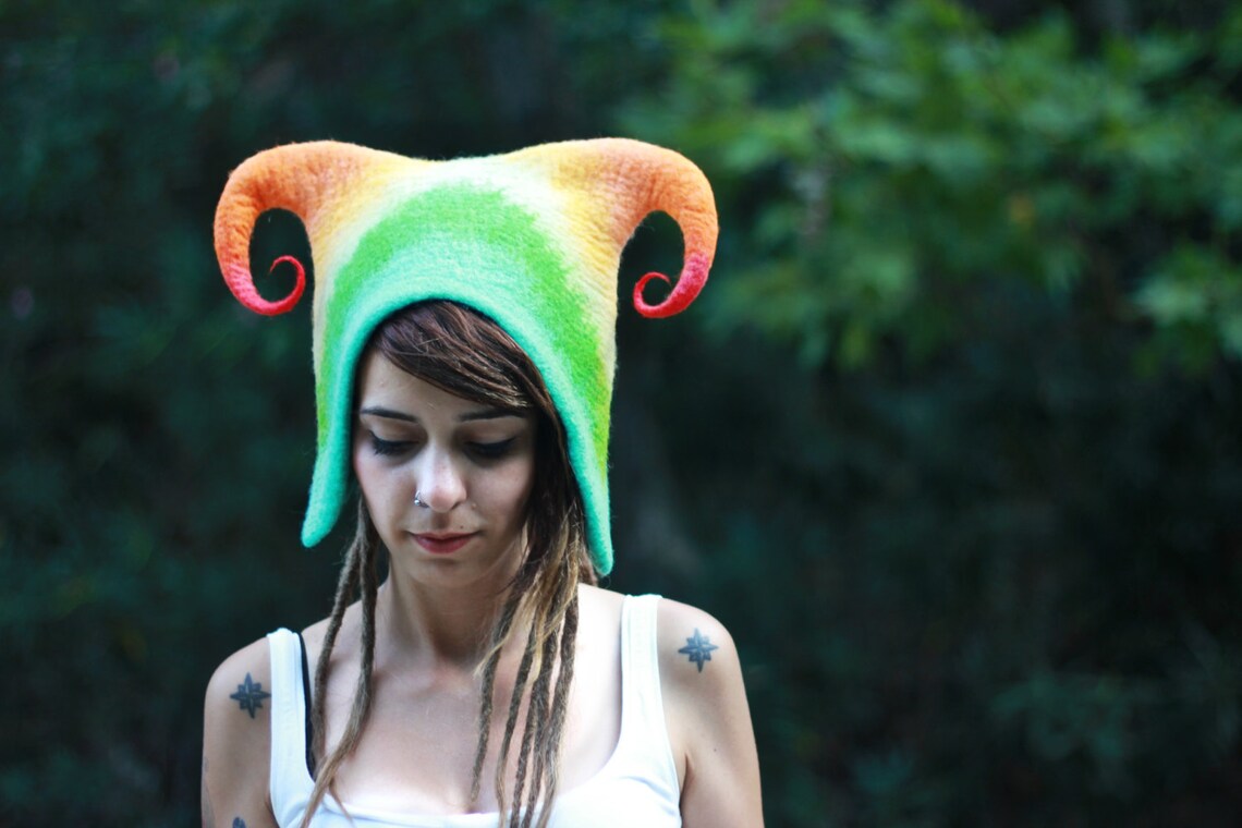 Unique Handmade Felt Hats - Etsy