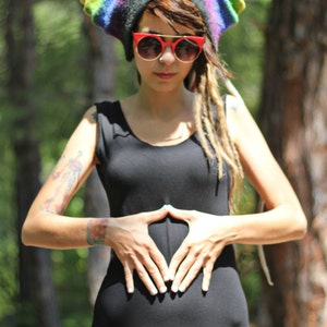 Rainbow Horn Faun Hat, Fantasy Unique Costume, Colorful Rave Festival ...