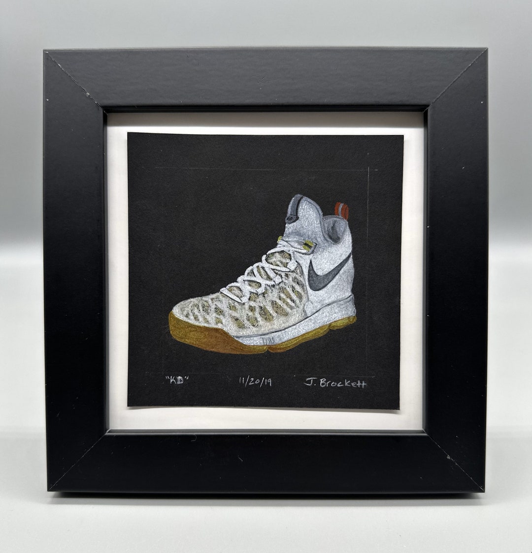 Nike Zoom KD 9 Durant Summer Pack Gum Bottom, Colored Pencil Drawing ...