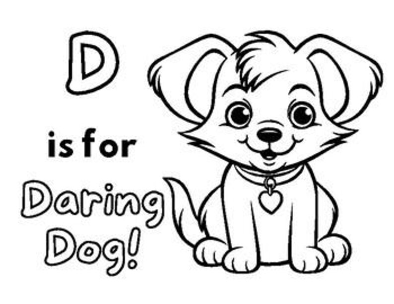 Animal Alphabet Coloring Sheets - Etsy