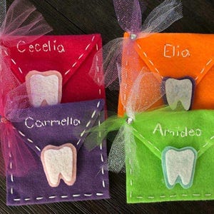 Personalized Tooth Fairy Envelope for Teeth Letters and Money, Boys and ...