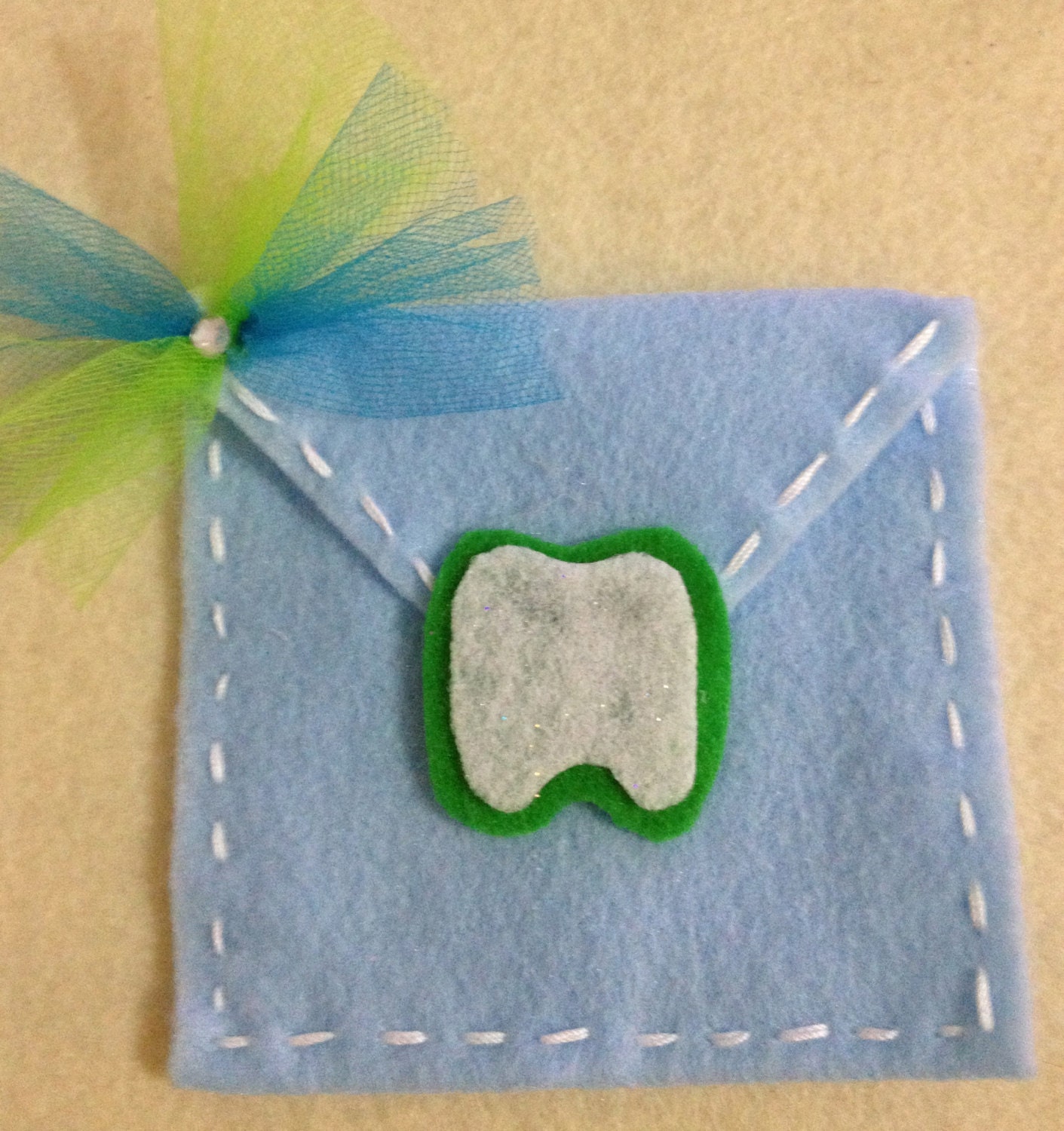 Tooth Fairy Envelope for Teeth Letters and Money, Boys and Girls Colors ...