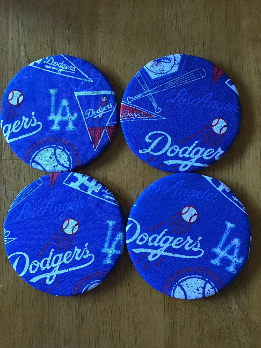 Dodgers Drink Coasters - Etsy