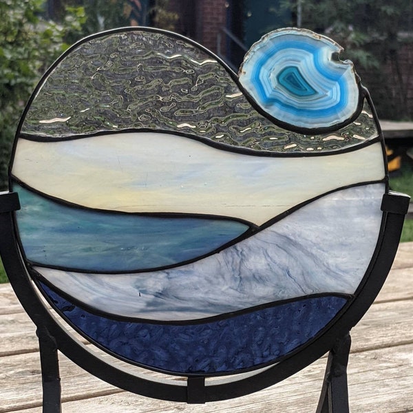 Agate Stained Glass - Etsy