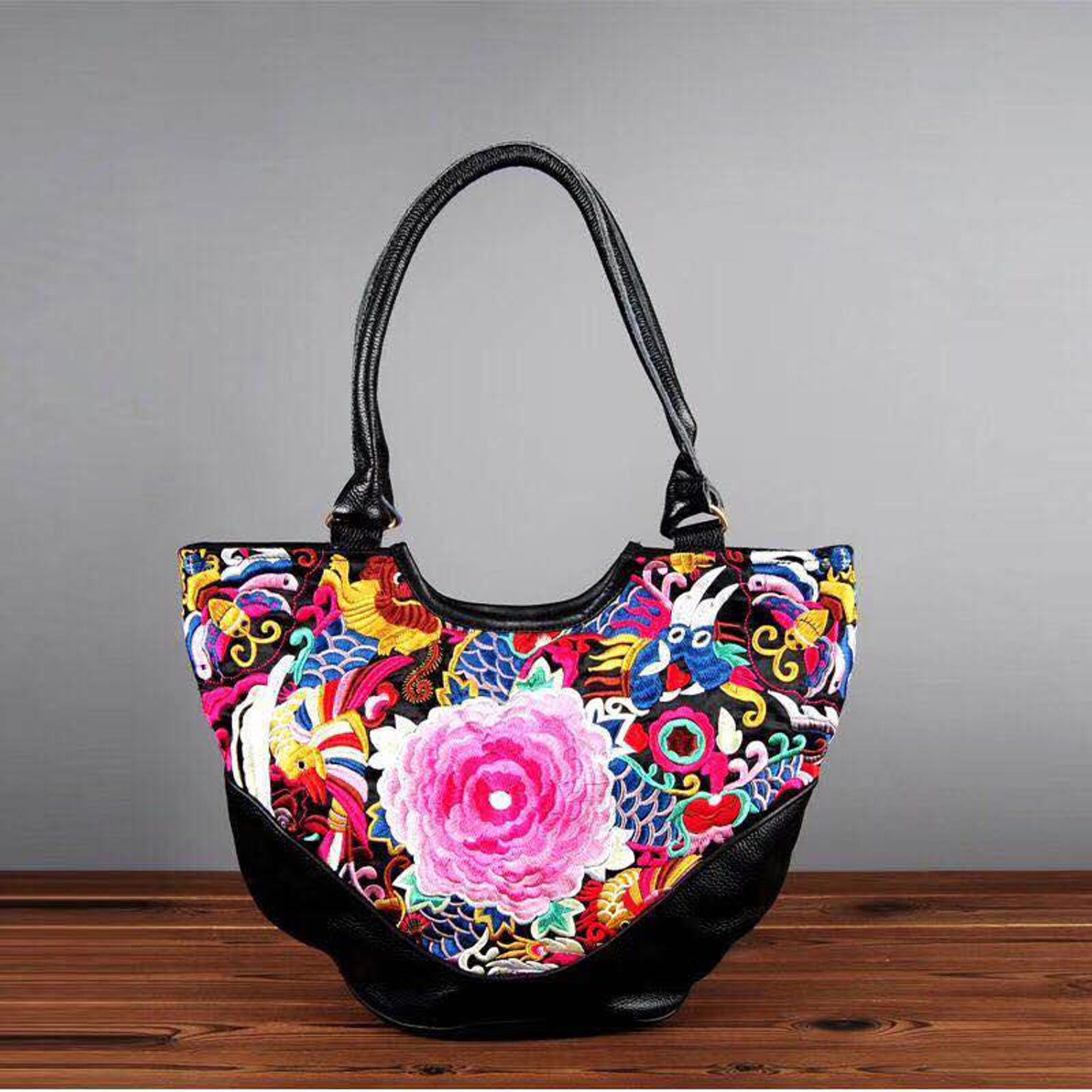 Hand Made Bag/ Embroidery Tote Bag/casual Bags/fashion - Etsy