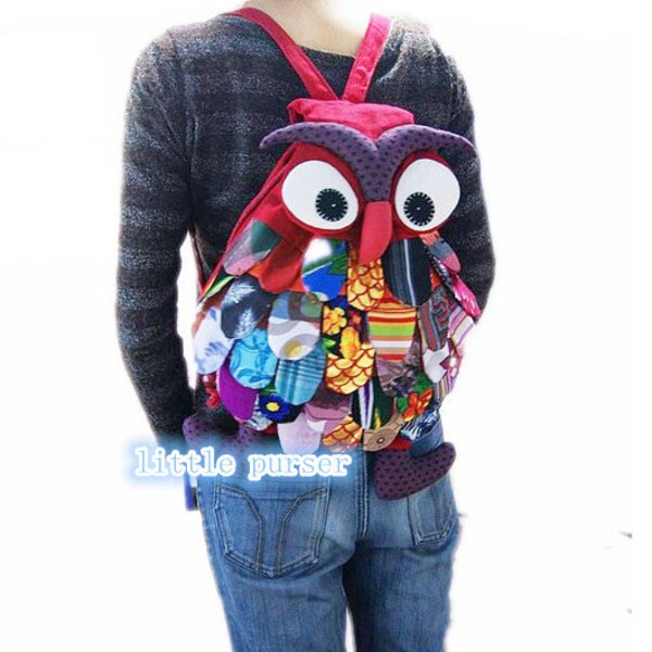 Owl Backpack - Etsy