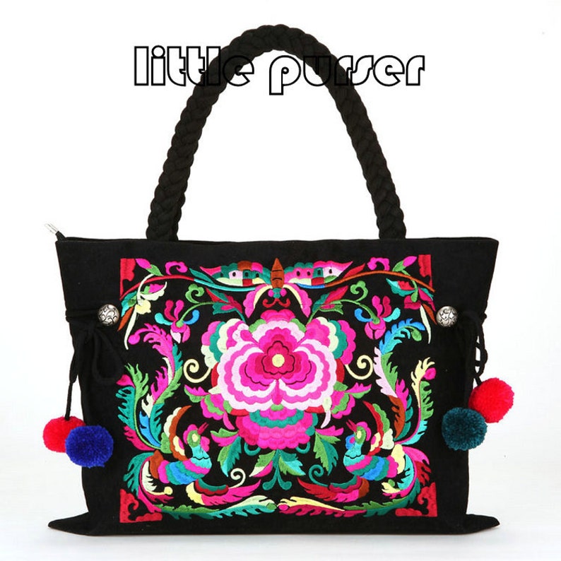 Hand Made Bag/ Embroidery Tote Bag/casual Bags/fashion - Etsy