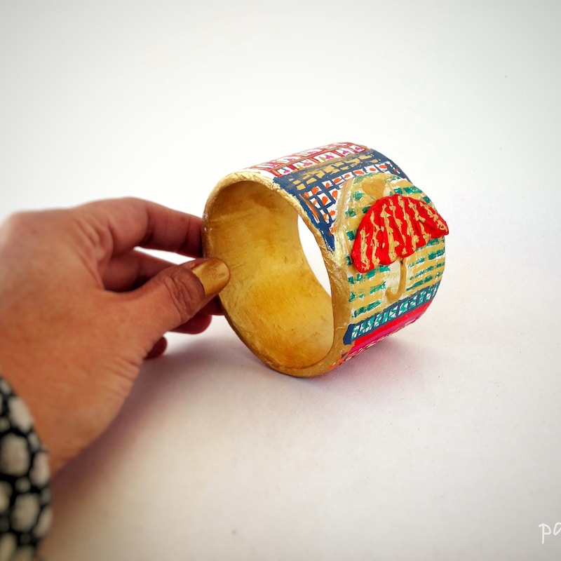 Paper Mache Jewelry - Etsy
