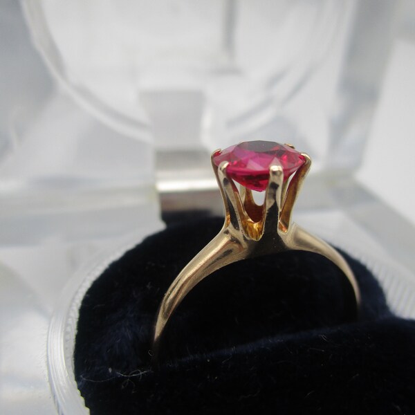 Vintage Ruby Ring - Etsy