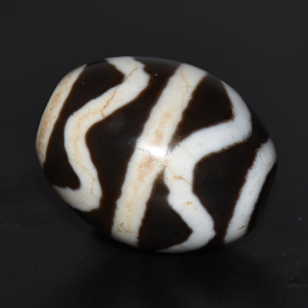 Huge Fat Wave Dzi Bead - Etsy