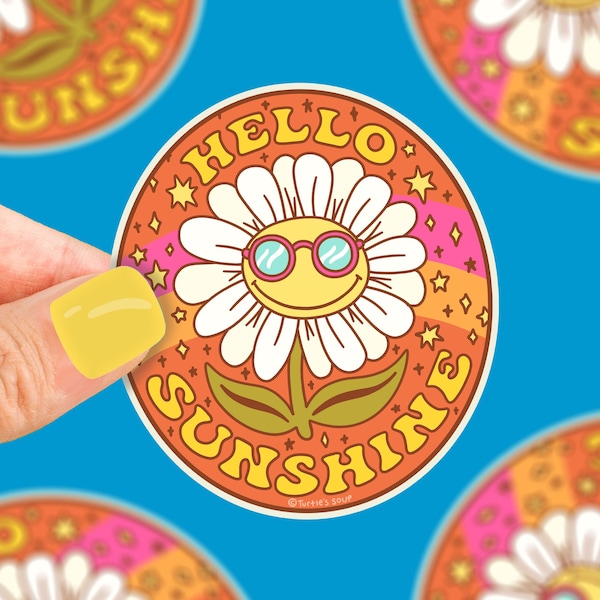 Sunshine Sticker - Etsy