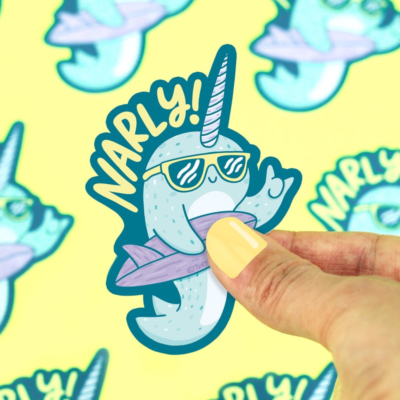Narwhal Sticker - Etsy
