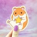 Ultra Super Cute Hamster Vinyl Decal Sticker Adorable Pet | Etsy