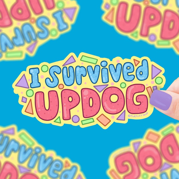 I Survived Sticker - Etsy