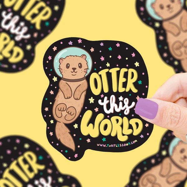 Otter Decal - Etsy