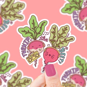 Beet Sticker, Party Stickers, Food Puns, Foodie Gift, Farmer Stickers ...