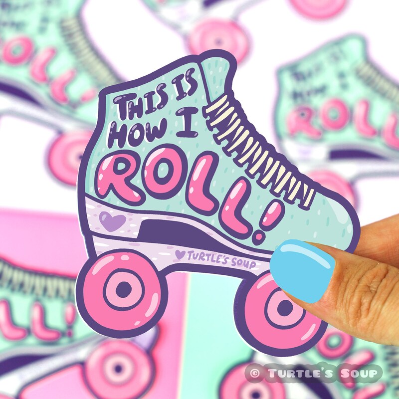 Roller Derby Sticker - Etsy