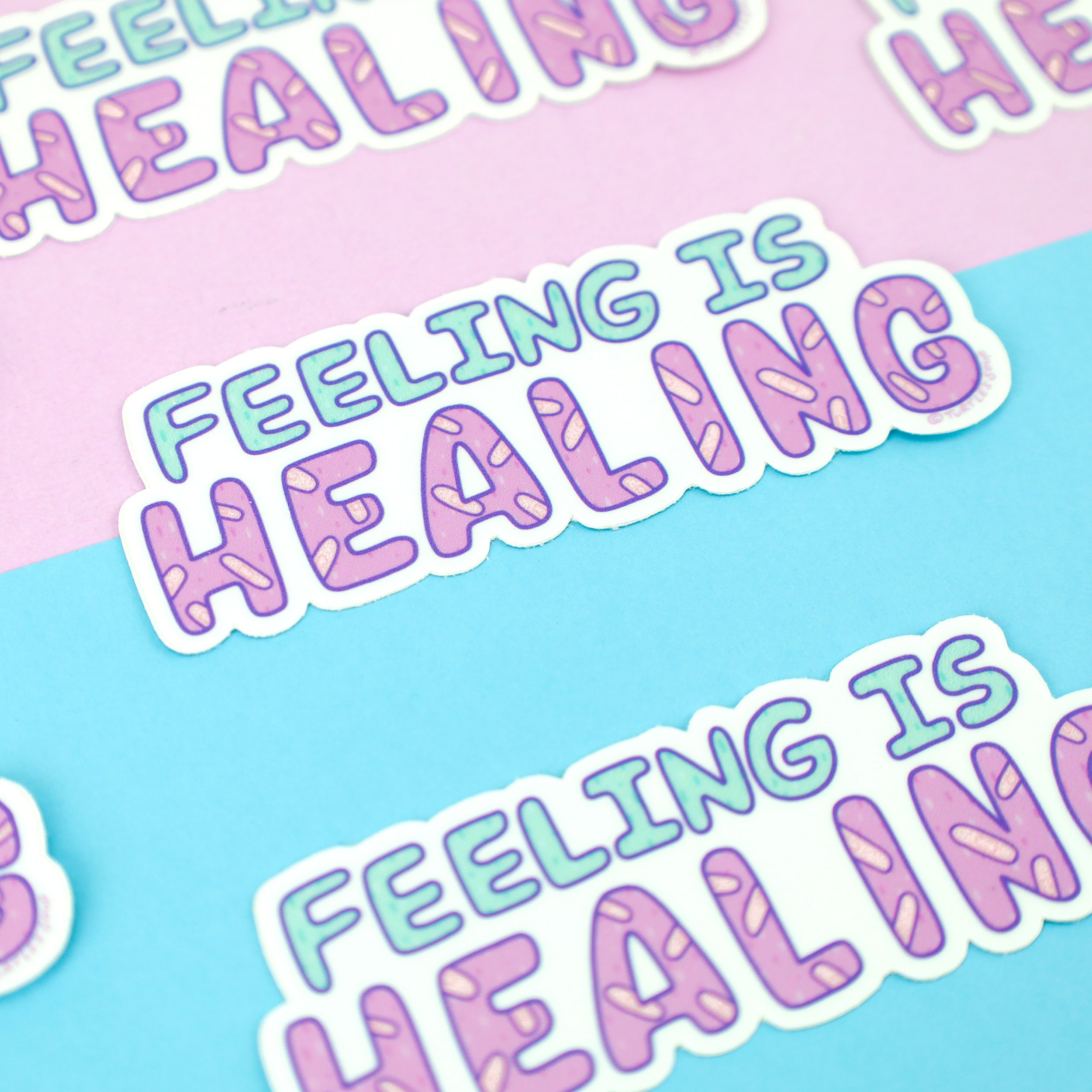 Feeling is Healing Sticker Mental Health Decal Self Help | Etsy