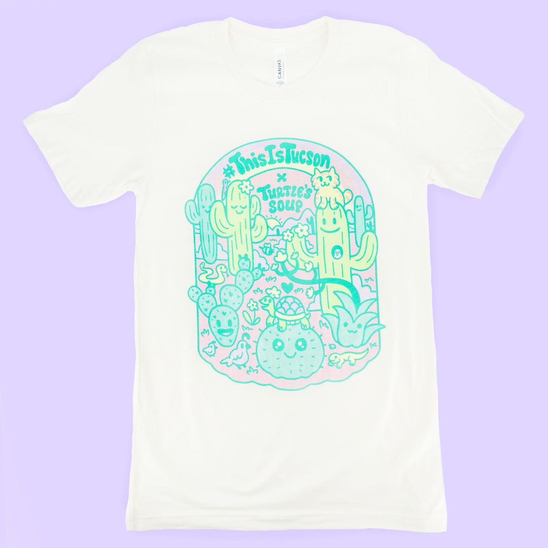 This is Tucson X Turtle's Soup Desert Collab Screen Printed T Shirt ...