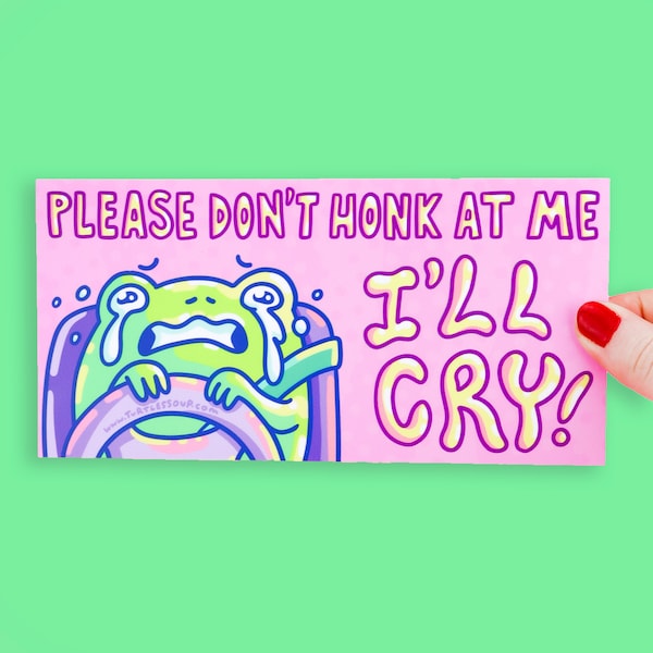 Funny Honk Car Decal - Etsy