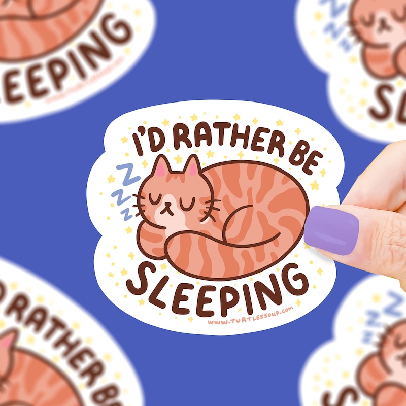 Sleepy Stickers - Etsy