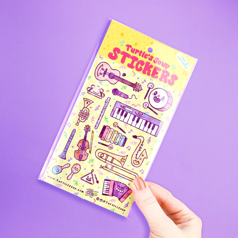 Music Sticker - Etsy