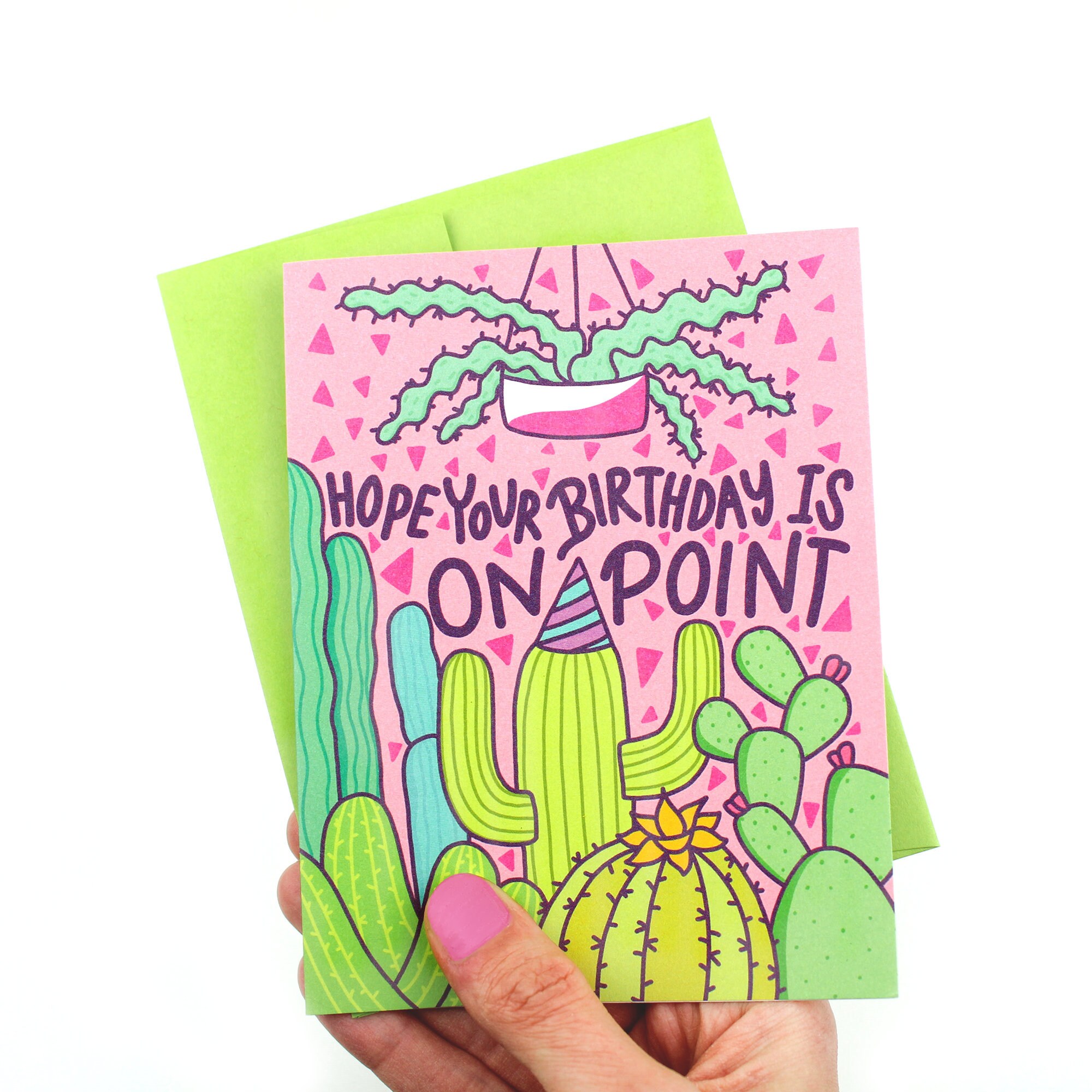 Cactus Birthday Card Funny Birthday Card Cacti Bday Card On | Etsy