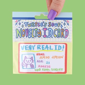 Funny Fake Driver's License: Novelty Parody ID Card - Etsy