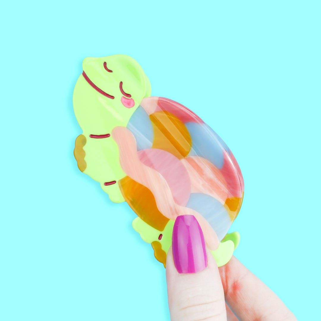 Turtle Colorful Shell Claw, Cute, Turtles, Funny Animals, Pastel ...